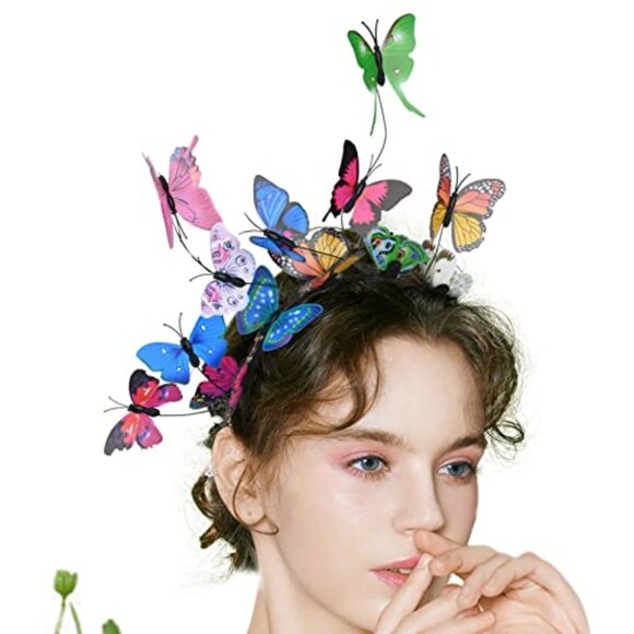 Accessories | Butterfly Headbands Fascinators Hat Women Butterfly ...